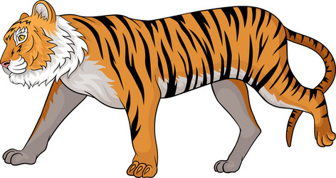 Tiger Side View Vector Images (over 270)
