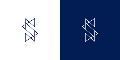 Modern and cool pc logo design Royalty Free Vector Image