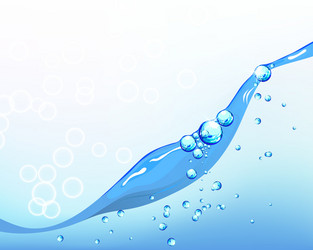Abstract water background high detailed realistic Vector Image