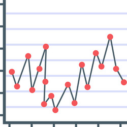 Control graph Royalty Free Vector Image - VectorStock