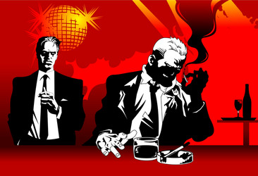 Gang Mafia Drawing Vector Images (over 150)