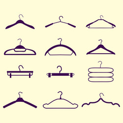 Hanger with fashion women summer clothing Vector Image