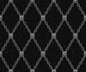 Seamless tiled pattern with metal plates Vector Image