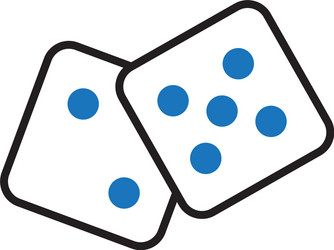 Dice d20 for playing dnd Royalty Free Vector Image