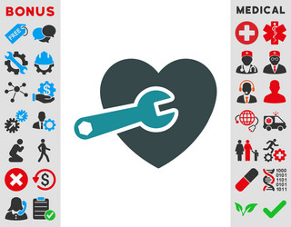 Heart surgery icon Royalty Free Vector Image - VectorStock