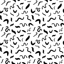 Helminths parasitic worms concept vertical Vector Image