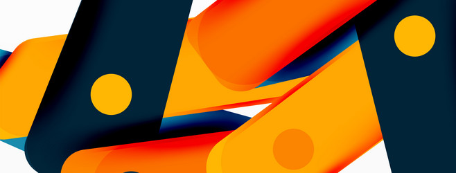 Tech minimal geometric wallpaper creative Vector Image