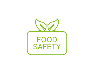 Food safety icon Royalty Free Vector Image - VectorStock