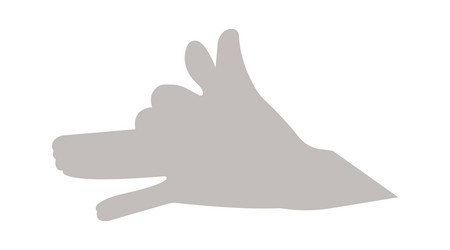 Hand Shadows Wolf Vector Images (70)