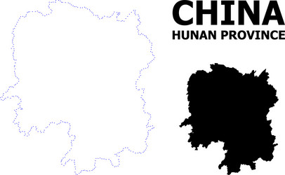 Hunan Map Chinese Vector Images (over 160)