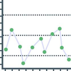 Control graph Royalty Free Vector Image - VectorStock