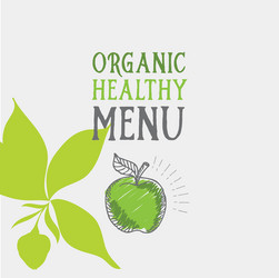 Menu logo template vintage badge food design Vector Image