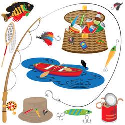 Fishing Basket Vector Images (over 2,800)