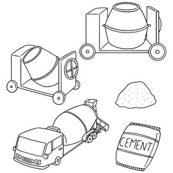 Set trowel Royalty Free Vector Image - VectorStock
