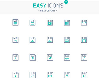 Datasheet Icons Vector Images (24)