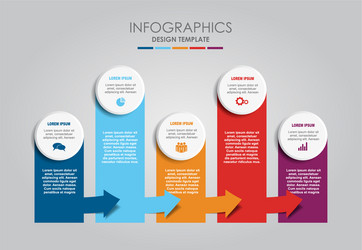 Tv programs infographic chart design template Vector Image