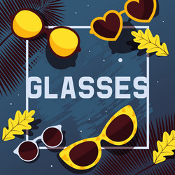 Glass sale Royalty Free Vector Image - VectorStock