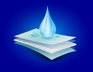 Gypsum board close up Royalty Free Vector Image