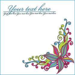 Floral Vine Corner Border Vector Images (over 3,700)