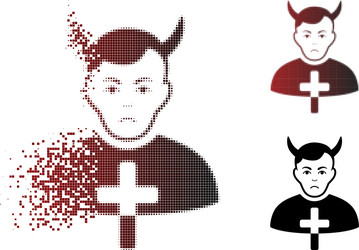Satan Icon Sad Vector Images (39)
