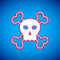 Blue Skull Crossbones Vector Images (over 1,200)