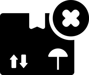 Order cancelled Royalty Free Vector Image - VectorStock