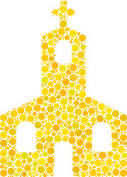 Church Composition Dots Vector Images (over 220)