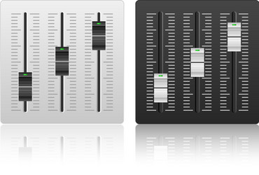 Mixing console icon Royalty Free Vector Image - VectorStock