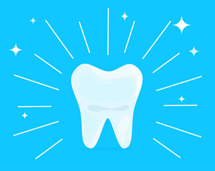 Tooth icon Royalty Free Vector Image - VectorStock