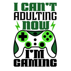 Gamer hand drawn motivation lettering phrase Vector Image