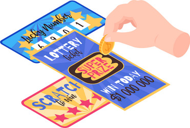 Lucky Draw Ticket Vector Images (over 190)