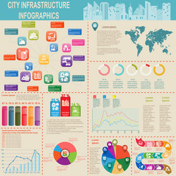 City infographics Royalty Free Vector Image - VectorStock