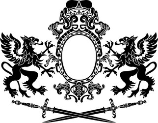 Royal crown banner Royalty Free Vector Image - VectorStock