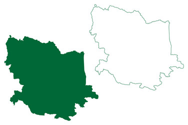 Saitual district mizoram state republic of india Vector Image