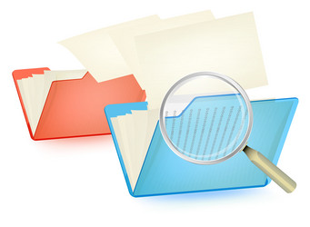 Moving files Royalty Free Vector Image - VectorStock