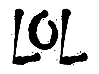 LOL Letter Vector Images (over 380)