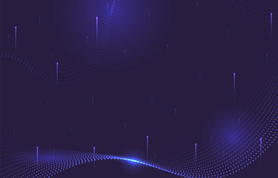 Purple tech dot abstract background template Vector Image