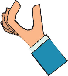 Drawing Hand Holding Something Vector Images (over 180)