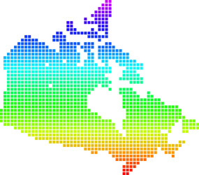 Dot Map of Canada Vector Images (over 640)
