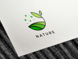 Nature logo Royalty Free Vector Image - VectorStock