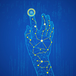 Cyber Hand Vector Images (over 13,000)