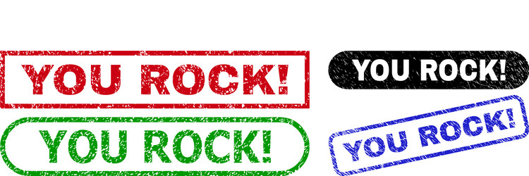 You Rock Stamp Vector Images (over 100)