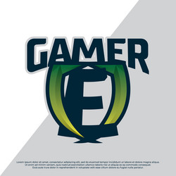 Letter E Gaming Logo Vector Images (over 7,300)
