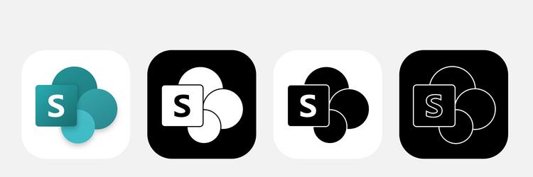 App icon microsoft word Royalty Free Vector Image