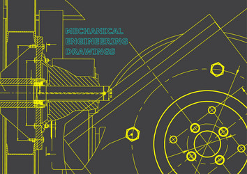 Engineering backgrounds mechanical Royalty Free Vector Image