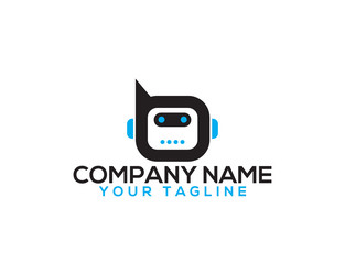 Letter mg and gm bot logo design concept Vector Image