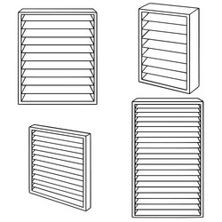 Louver Horizontal Pattern Vector Images (79)