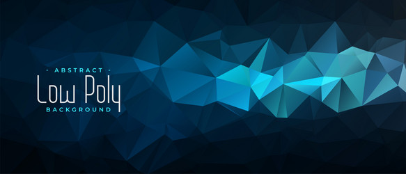 Blue black abstract background Royalty Free Vector Image