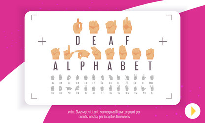 Deaf Poster Vector Images (over 300)