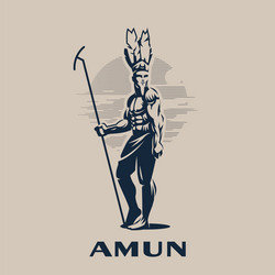 Cartoon Amon Ra